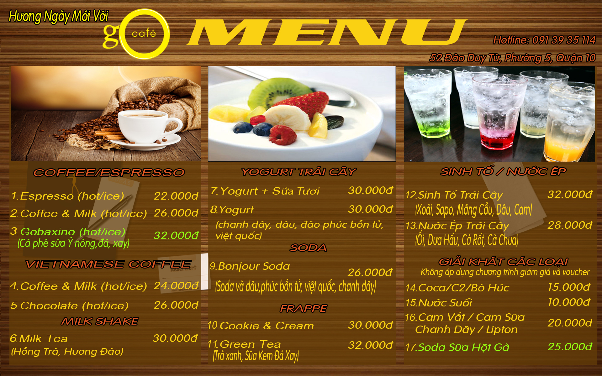 Thưởng Thức Café Theo Phong Cách Ý Tại Café Take Away Cafegoo