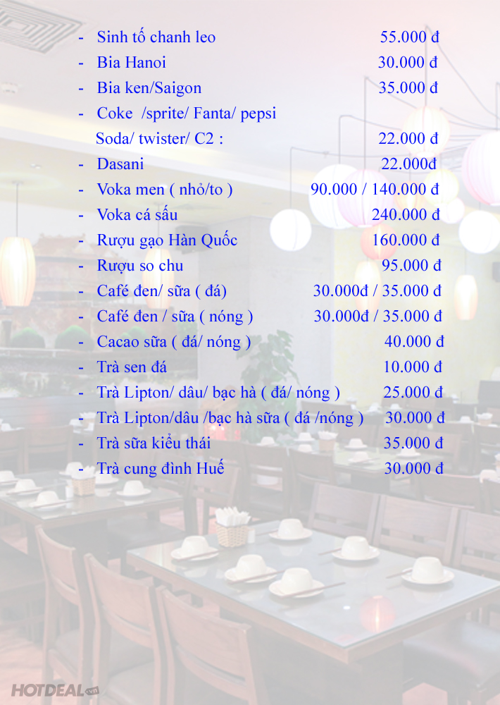 Tưng Bừng Khai Trương Hanju Buffet Lẩu Và Nướng Tối Và Cuối Tuần -Royal ...